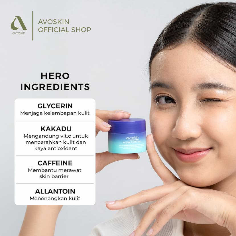 Moisturizer Avoskin Your Skin Bae Multi Herbs 15ml-With Cooling Effect - Avoskin Official | All ...